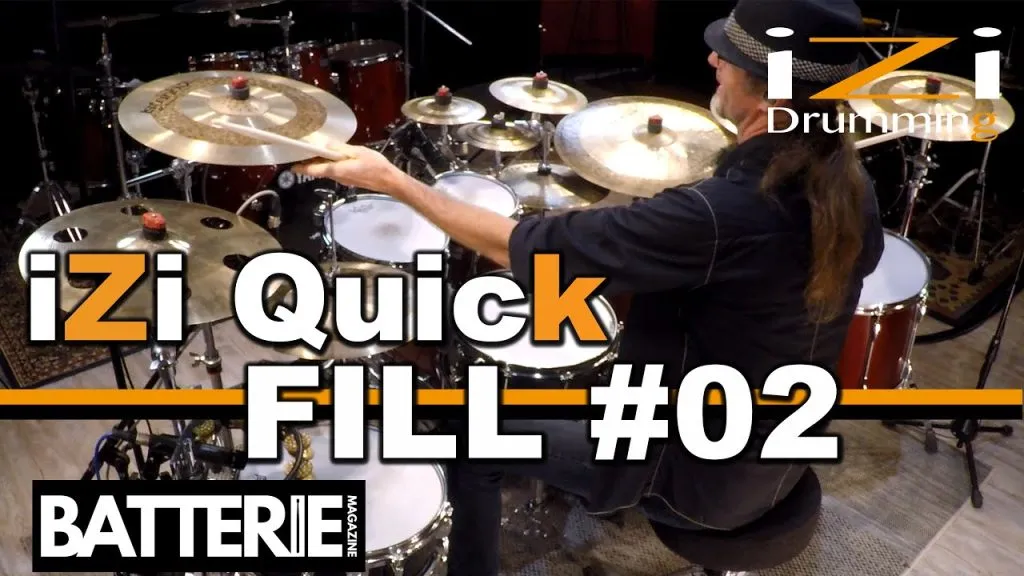 Apprenez le "IZI quick fill" #02 pour dynamiser votre jeu de batterie ...