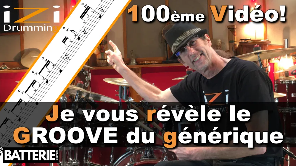 IZI Drumming - Cours de batterie en ligne avec Hervé Chiquet