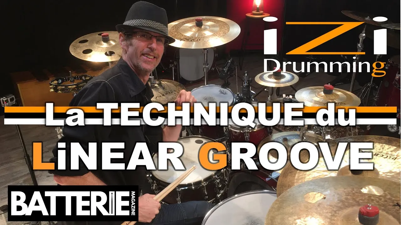Maîtrisez la technique du linear groove - IZI Drumming
