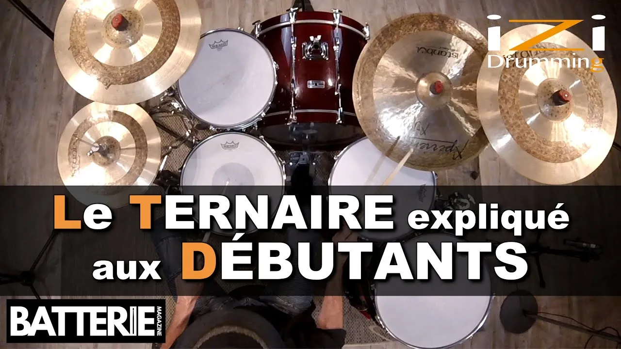 Comprendre et maîtriser les rythmes ternaires - IZI Drumming